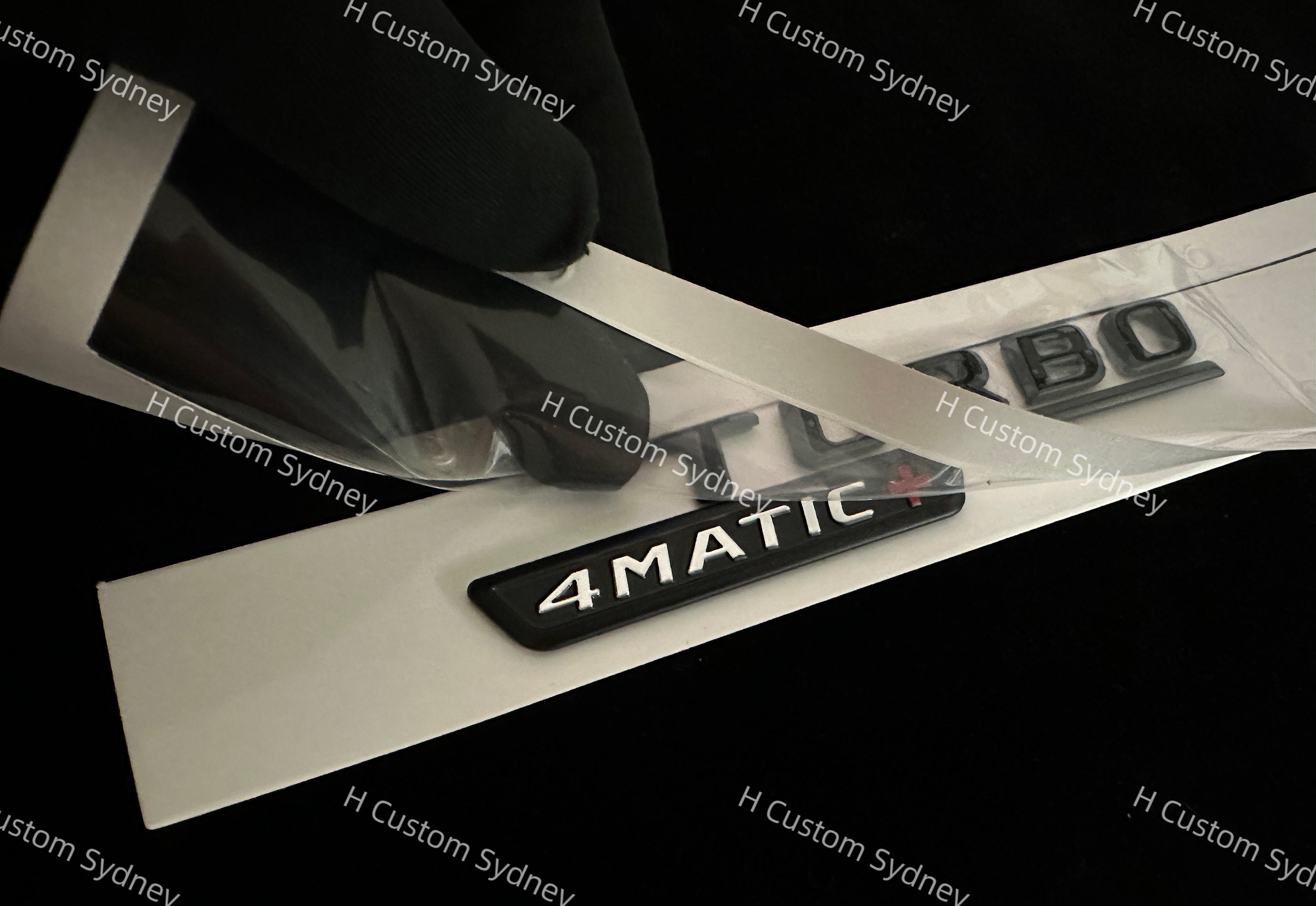 Matte Black CLA45S Full Badges Package for Mercedes CLA45S - Etsy