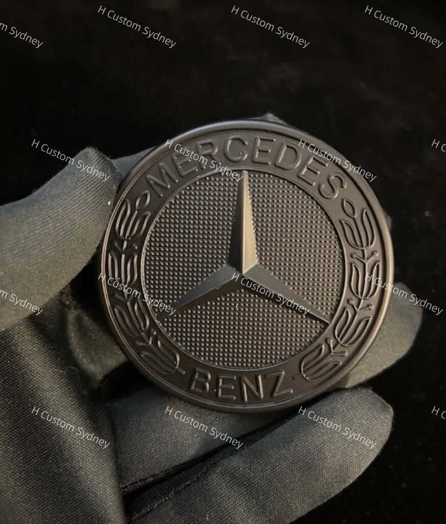 Matte Black GT53 Full Badges Package for Mercedes AMG GT53 X290 ...