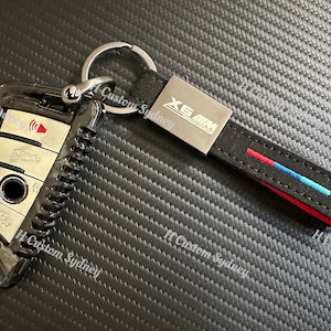 Genuine Carbon Fiber M3 M4 M5 M8 X3M X4M X5M X6M Competition Keychain ...