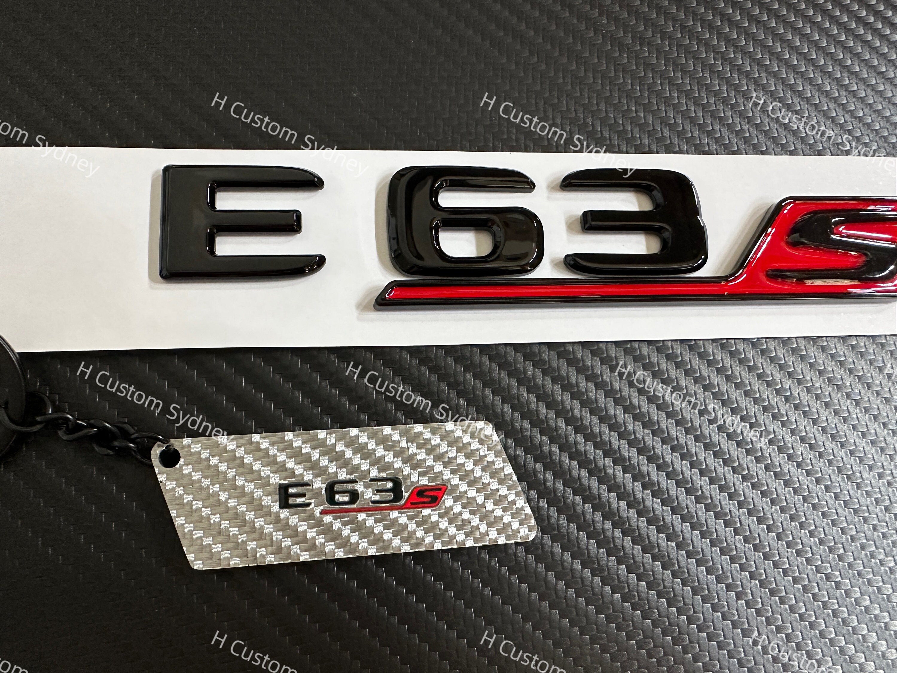 E63S Gloss Black Badges Package for Mercedes E63S W213 2021-2023 ...