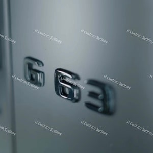All Black G63 Full Badges Package for Mercedes G63 2019-2024 W463A ...