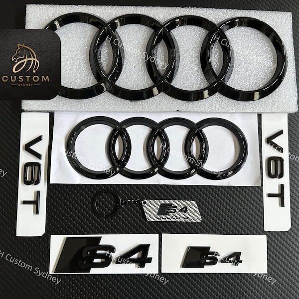 Audi S4 Emblems - Etsy