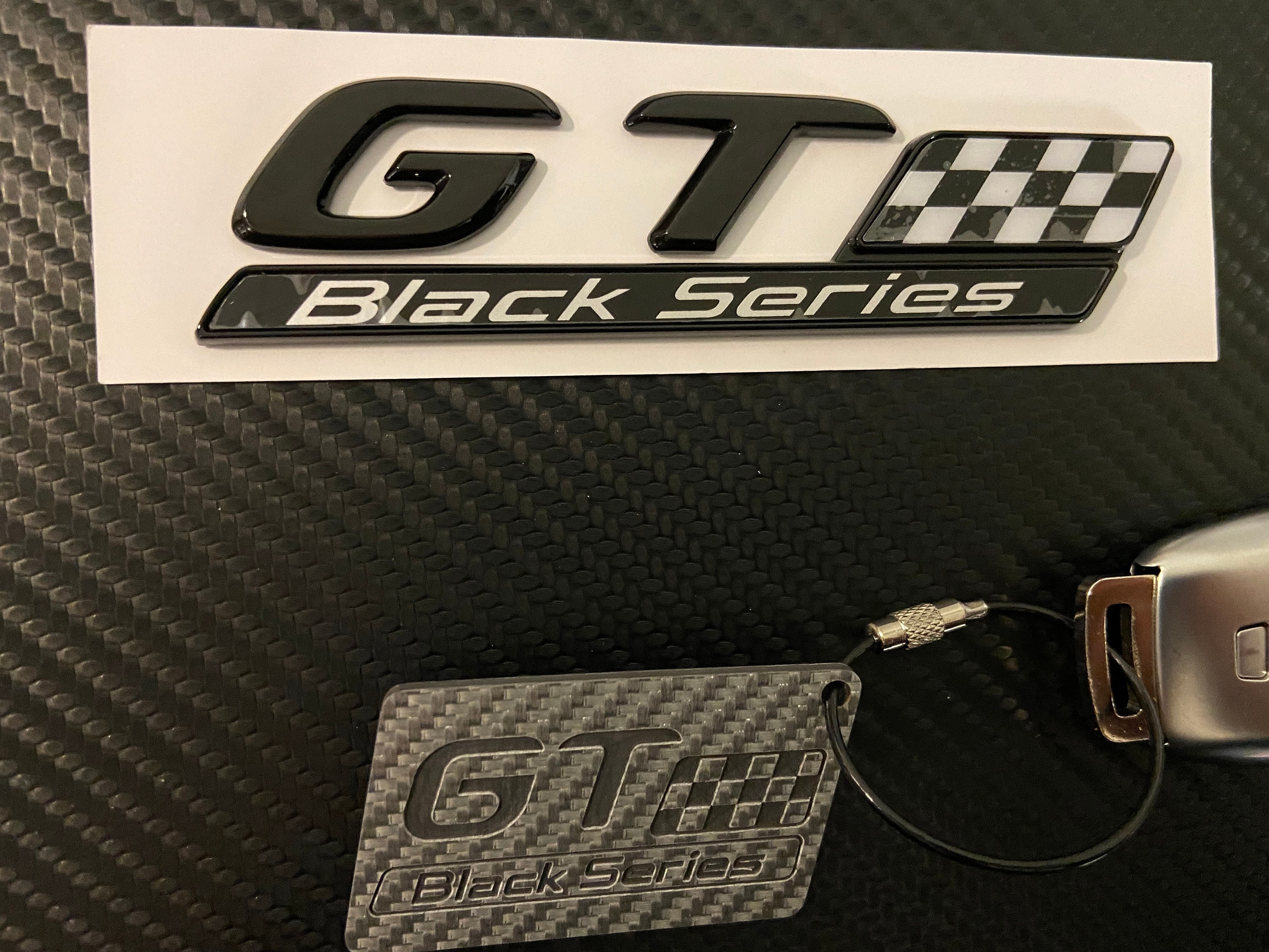 Gloss Black GT Black Series Badge Emblem for Mercedes AMG GT - Etsy