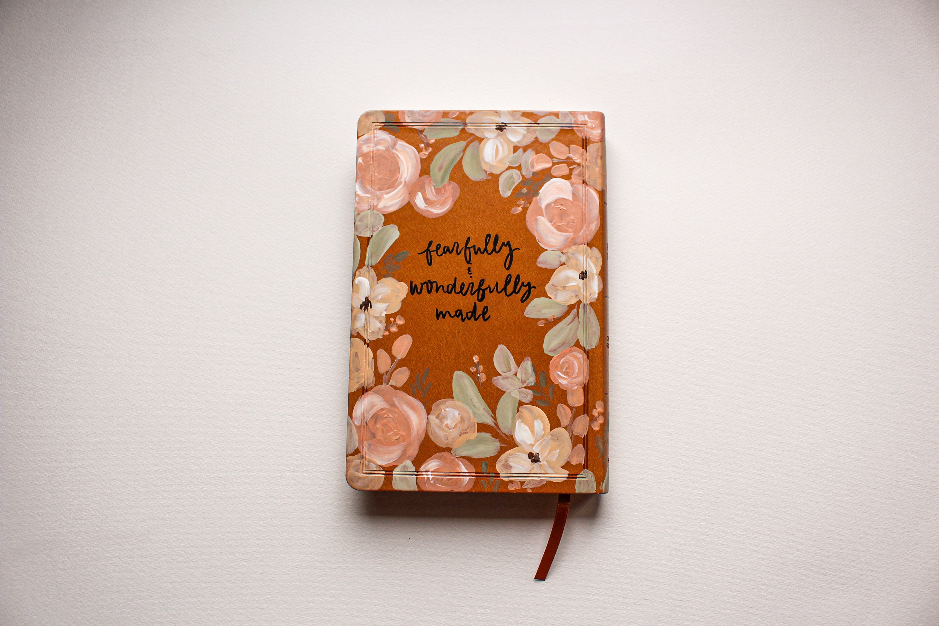 Custom Hand Painted Slimline CSB Bible red Letter - Etsy