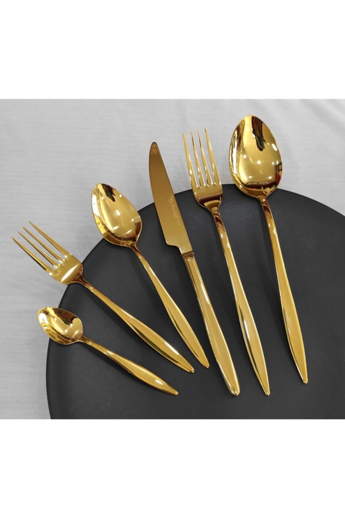 For 12 People Personalized Gold Cutlery Set 72 Pieces Set, Tableware ...