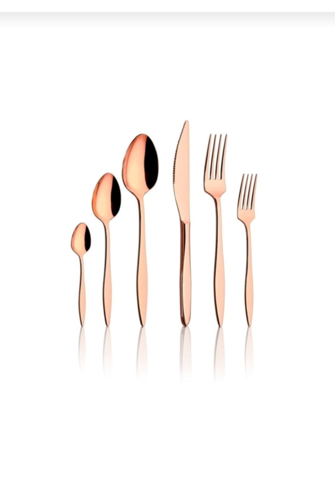 Rose Gold Cutlery Set 72 Pieces Set, Tableware Rose Gold Cutlery Set ...