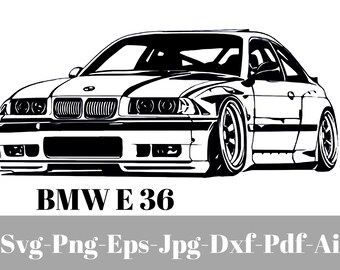 Bmw E36 Wall Art - Etsy UK