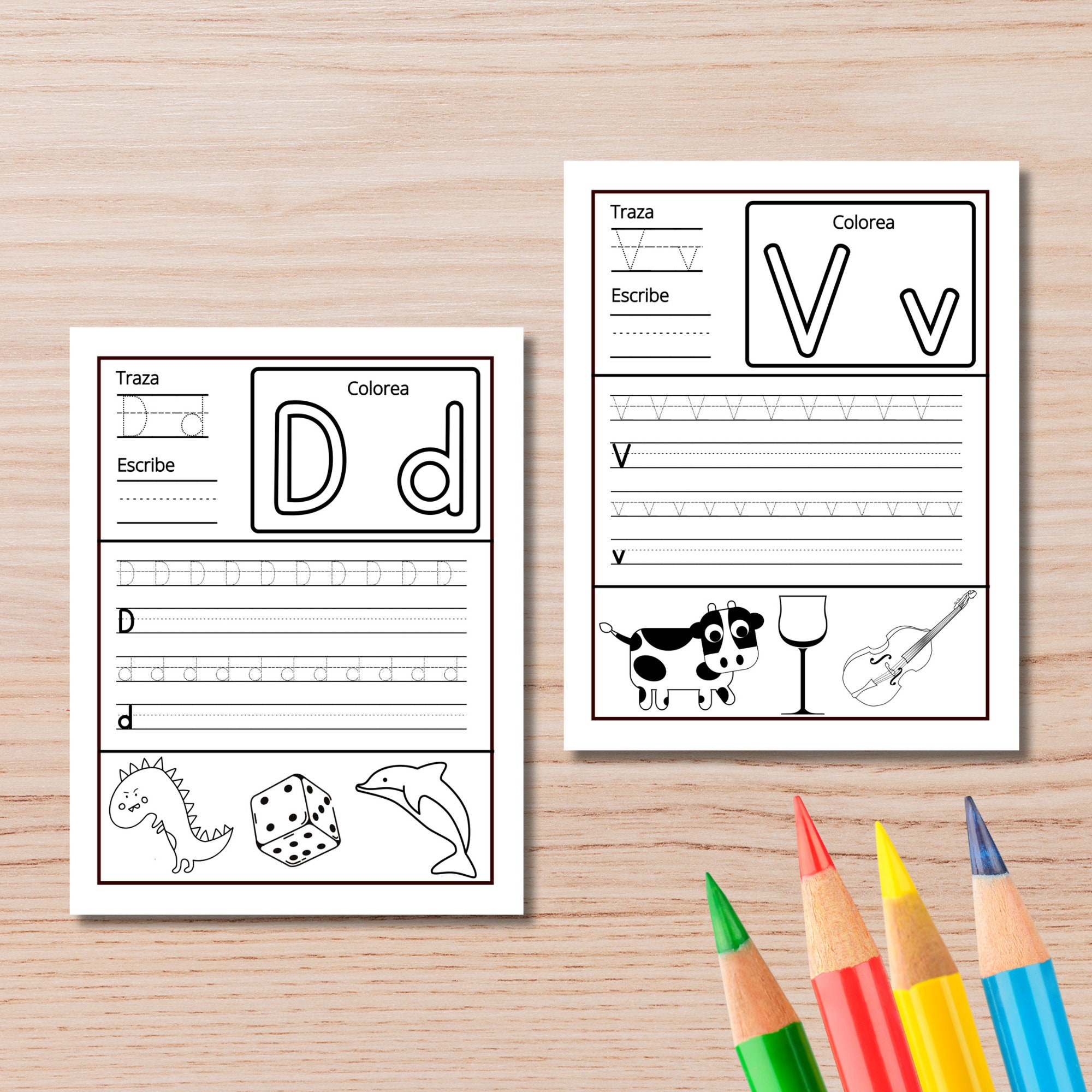 Spanish Alphabet Tracing Worksheets PDF, Letter Tracing Practice ...