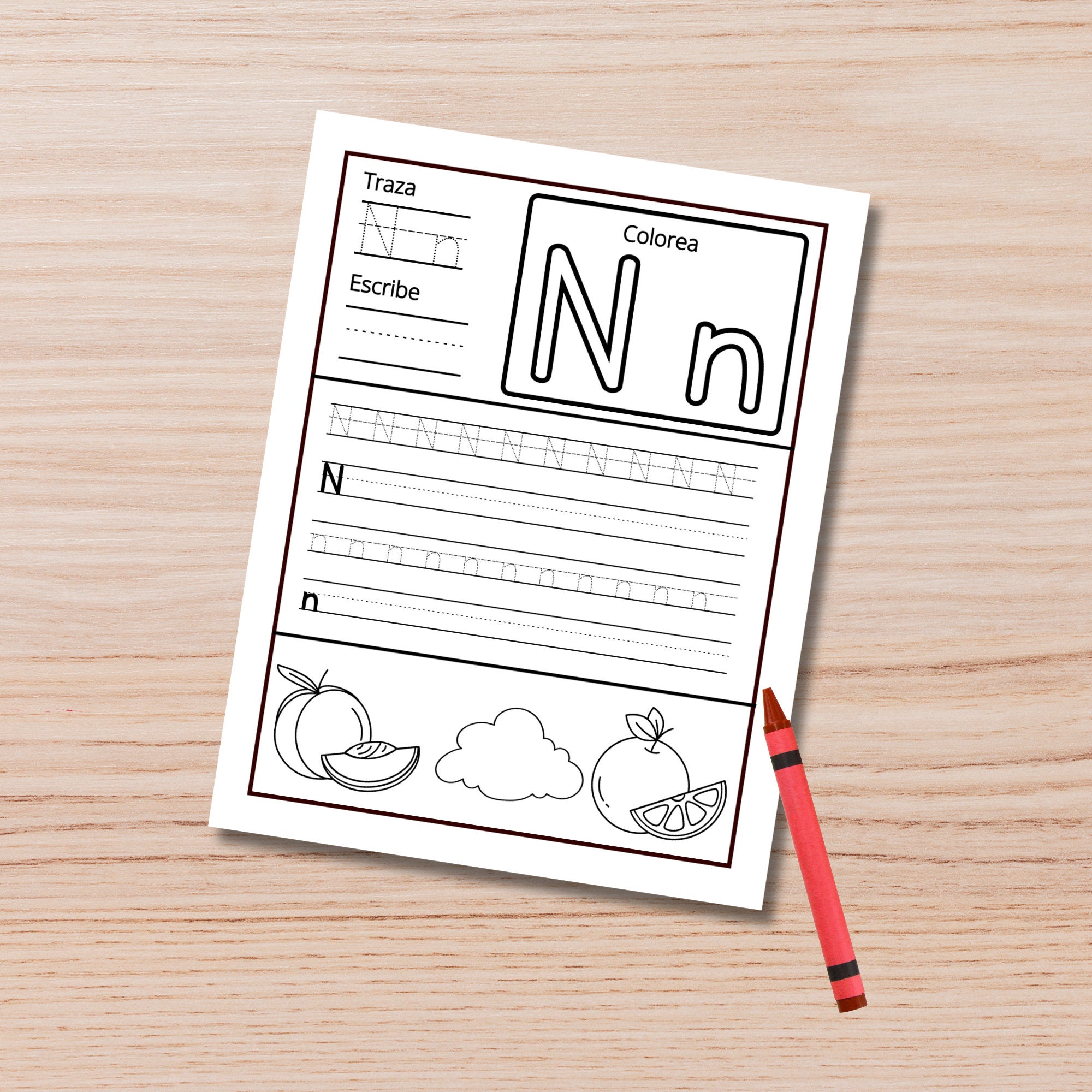 Spanish Alphabet Tracing Worksheets PDF, Letter Tracing Practice ...