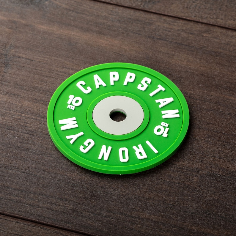Weight Plate Coasters: Non-slip Gym Decor, Set of 4 - Etsy