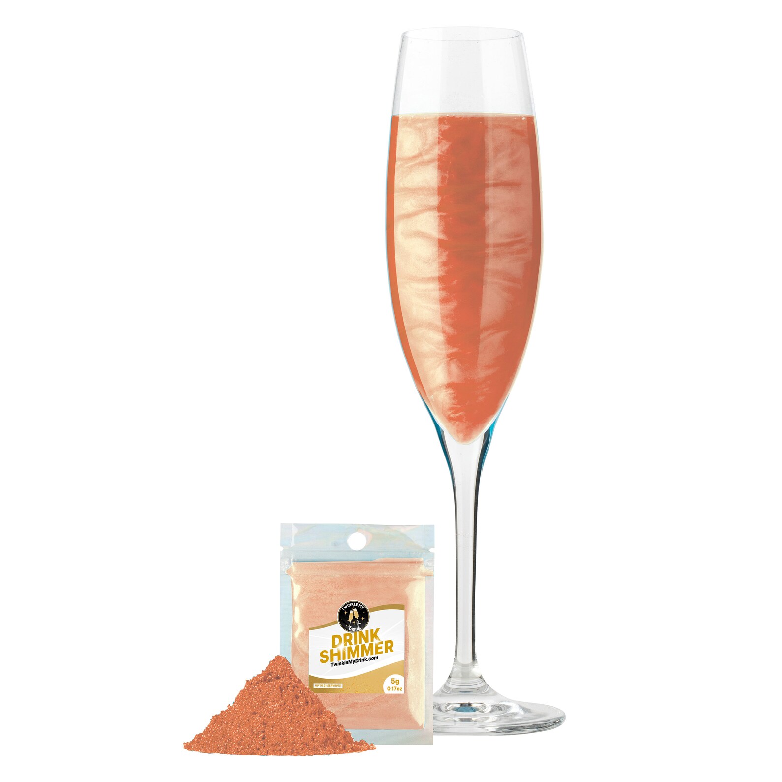 Edible Drink Glitter: Shimmer Powder for Cocktails & Parties (25 ...