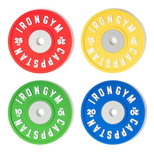 Set of 4 Weight Plate Coaster | Non Slip Drink Coasters | Gym Weight ...