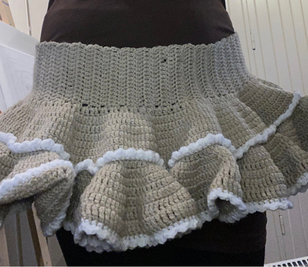 Mini Skirt Crochet Pattern - Etsy