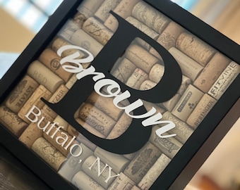 Wine Shadow Box - Etsy