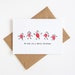 Fingerprint Robin Family Christmas Card Making Kit (6 Pack) - Etsy UK