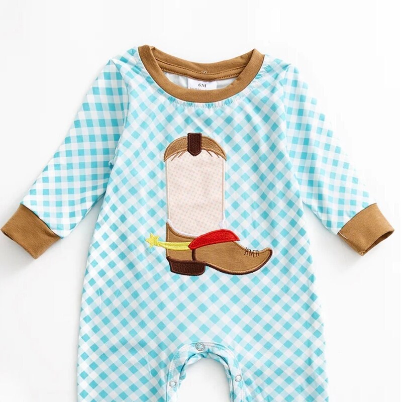 Baby Boy Romper - Etsy
