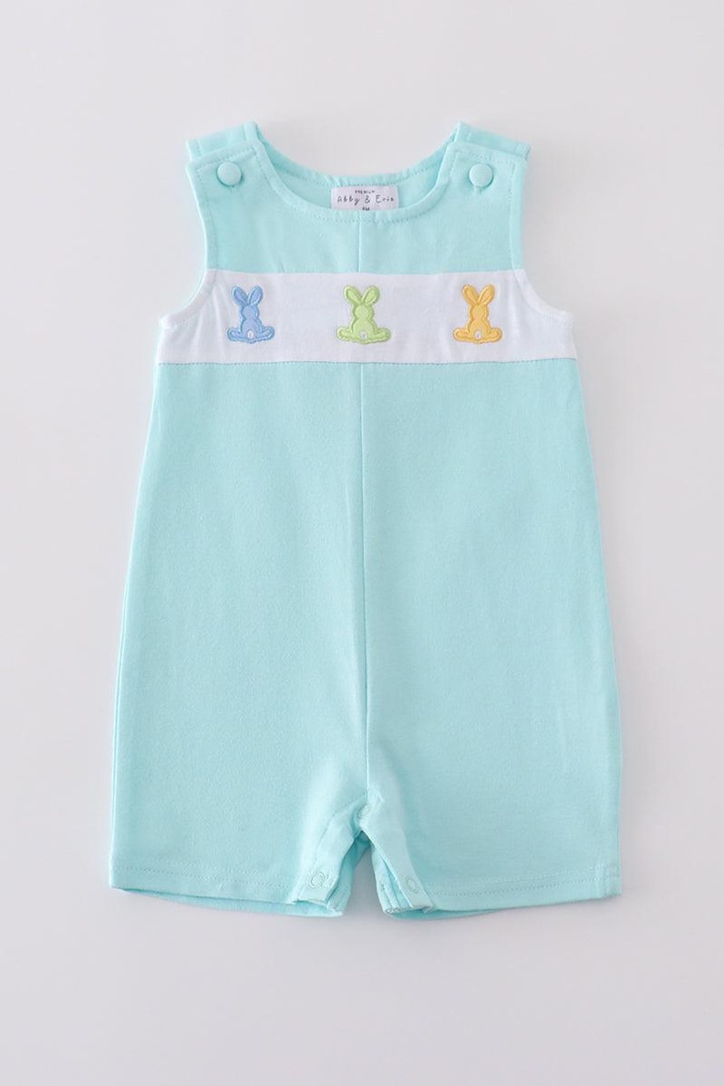 Smocked Easter Jonjon. Easter Romper for Boys. - Etsy