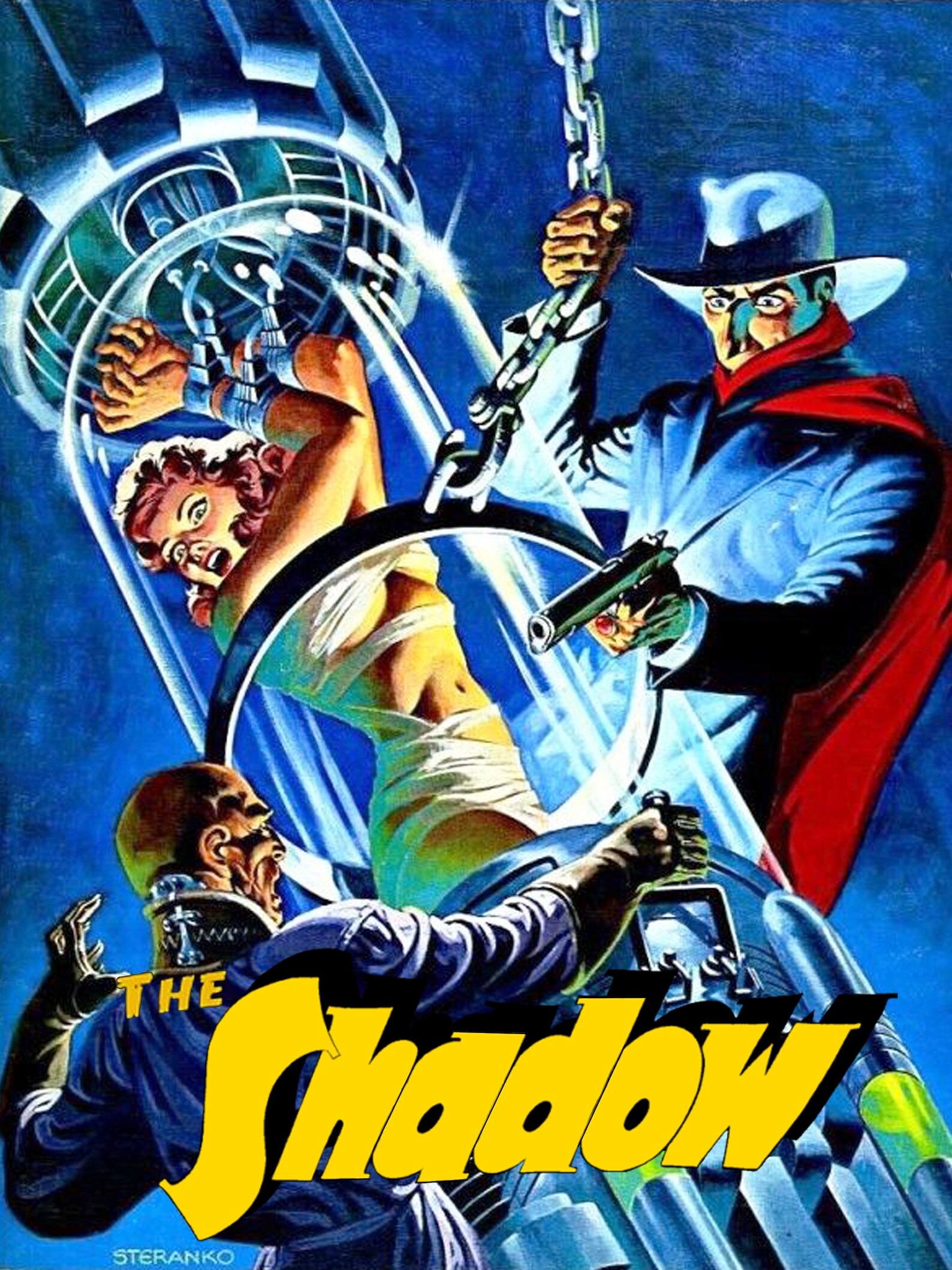 The Shadow Pulp Poster/unique Custom Art Print/perfect for the Pulp ...