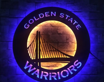 Warriors Led Sign - Etsy