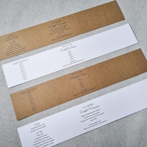 Editable Product Band Template, Medium Landscape Product Band, Belly ...