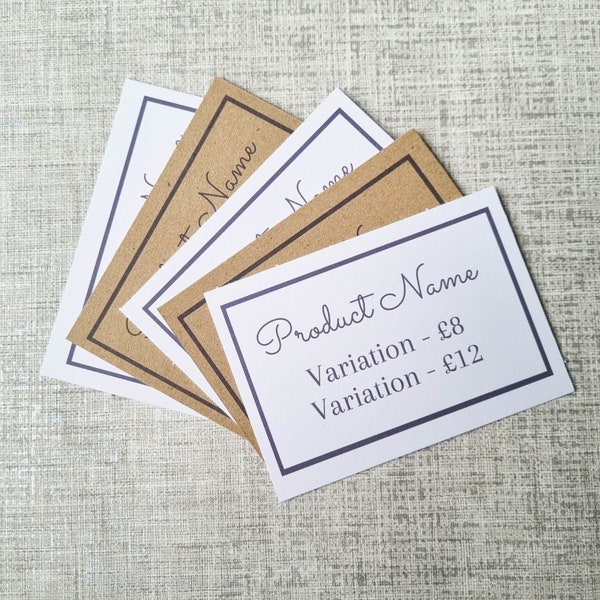 Large Price Tag - Etsy