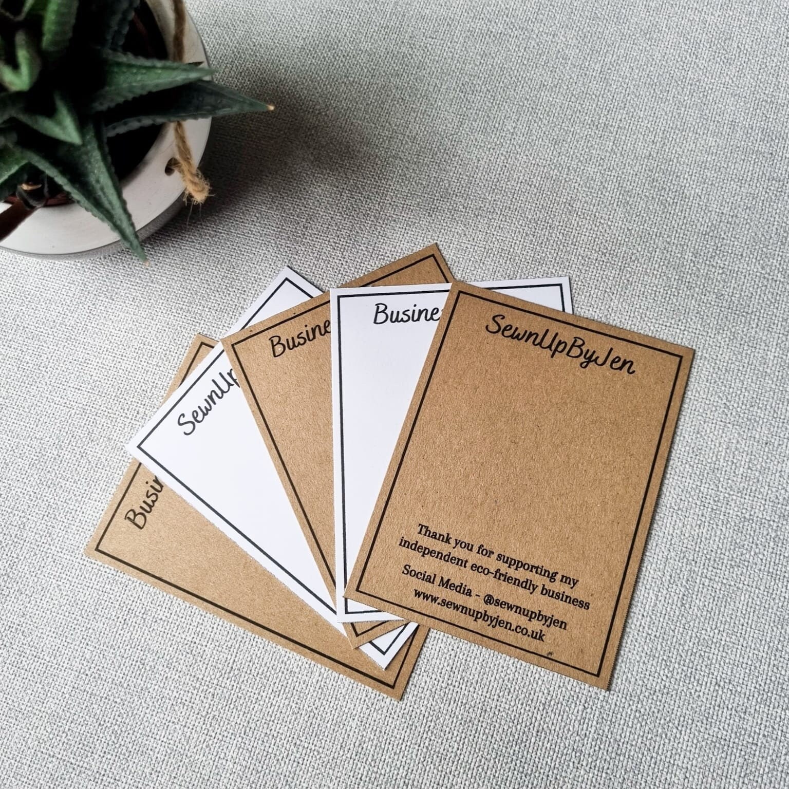 Small Comp Slip Template, Thank You Card, Digital Download, Craft ...