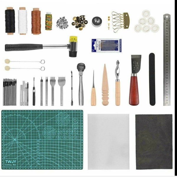 Leather Working Tool Kit - Etsy