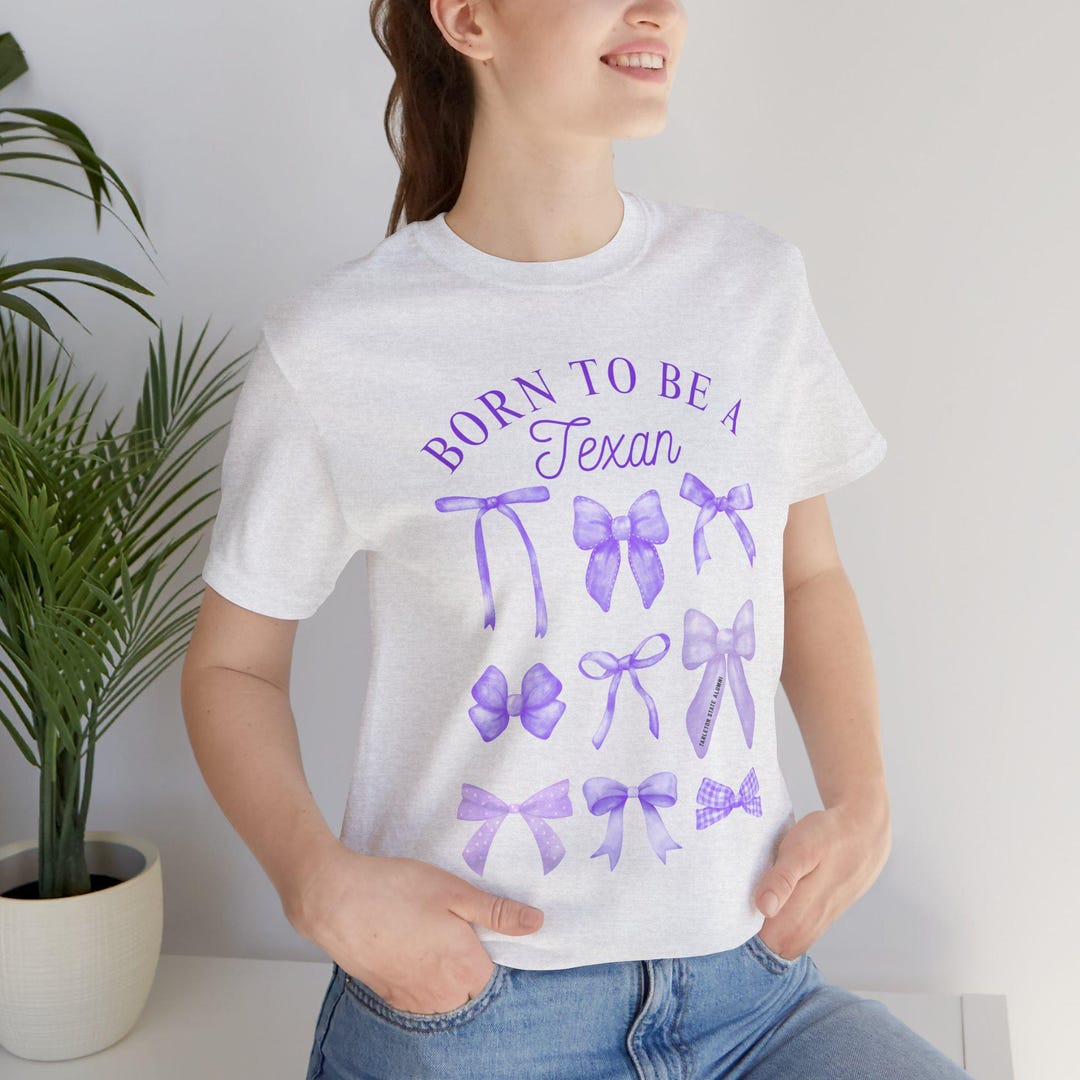 Born to Be a Texan Tee, Cute Texas Shirt, Gifts for Texans, Tarleton ...