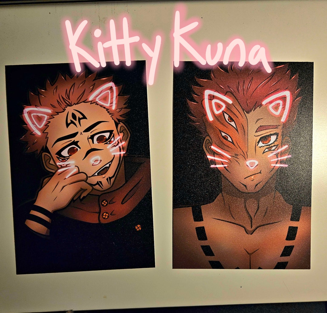 Kitty Sukuna Prints - Etsy