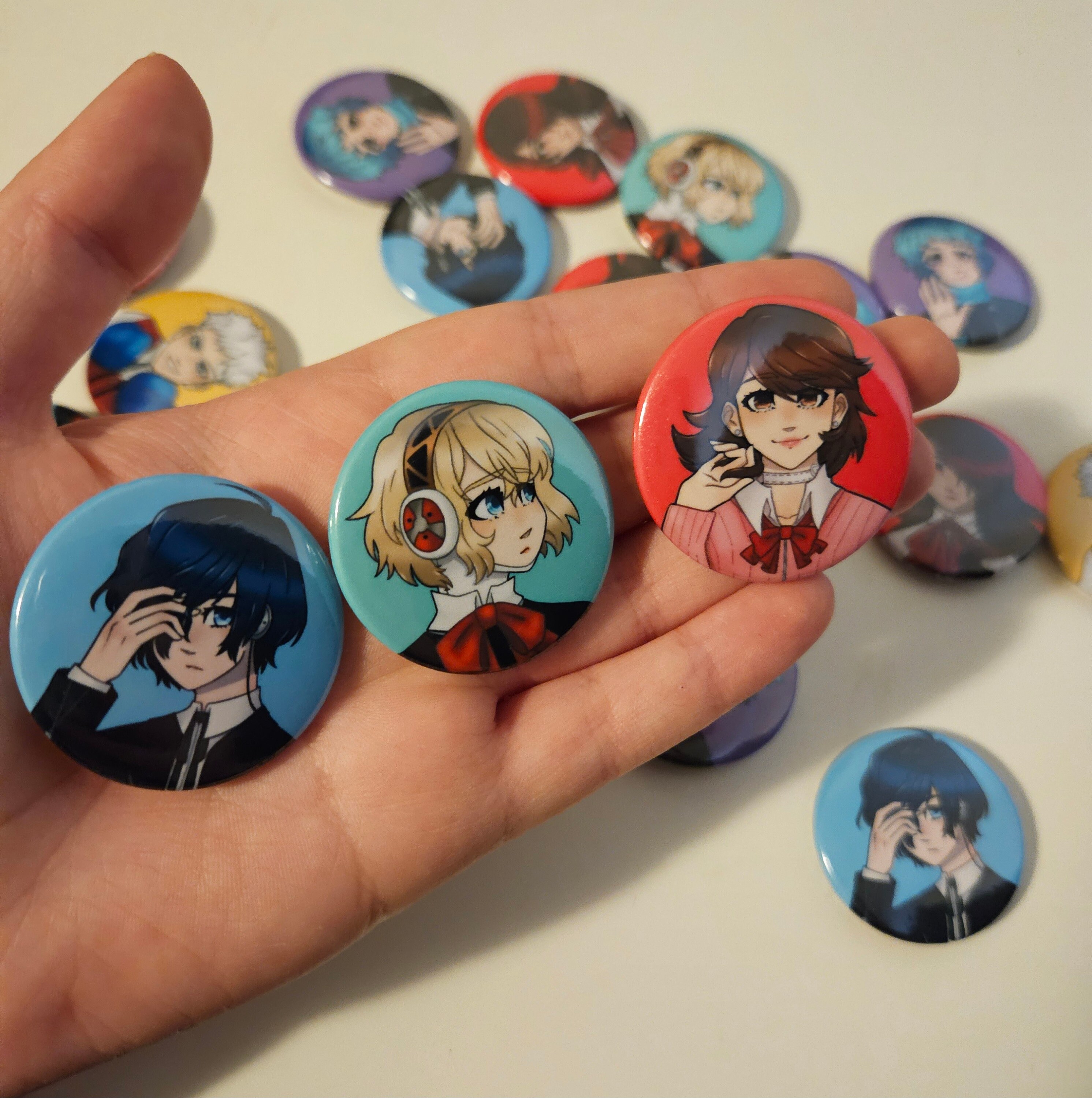 P3R SEES Buttons/pins - Etsy