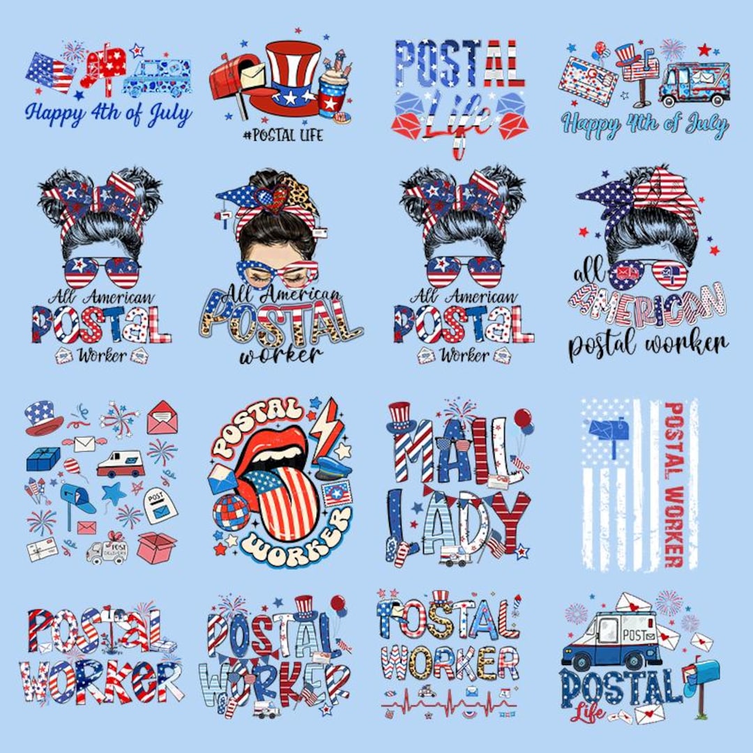 22 Postal Life Png, Postal Sublimation Design Download, Postal Worker ...