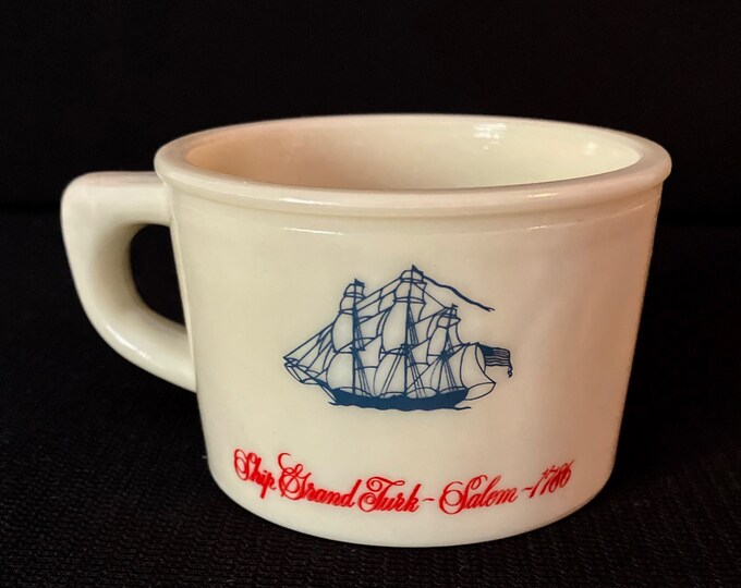 Vintage OLD SPICE Shaving Mug Grand Turk Salem 1786 - Etsy