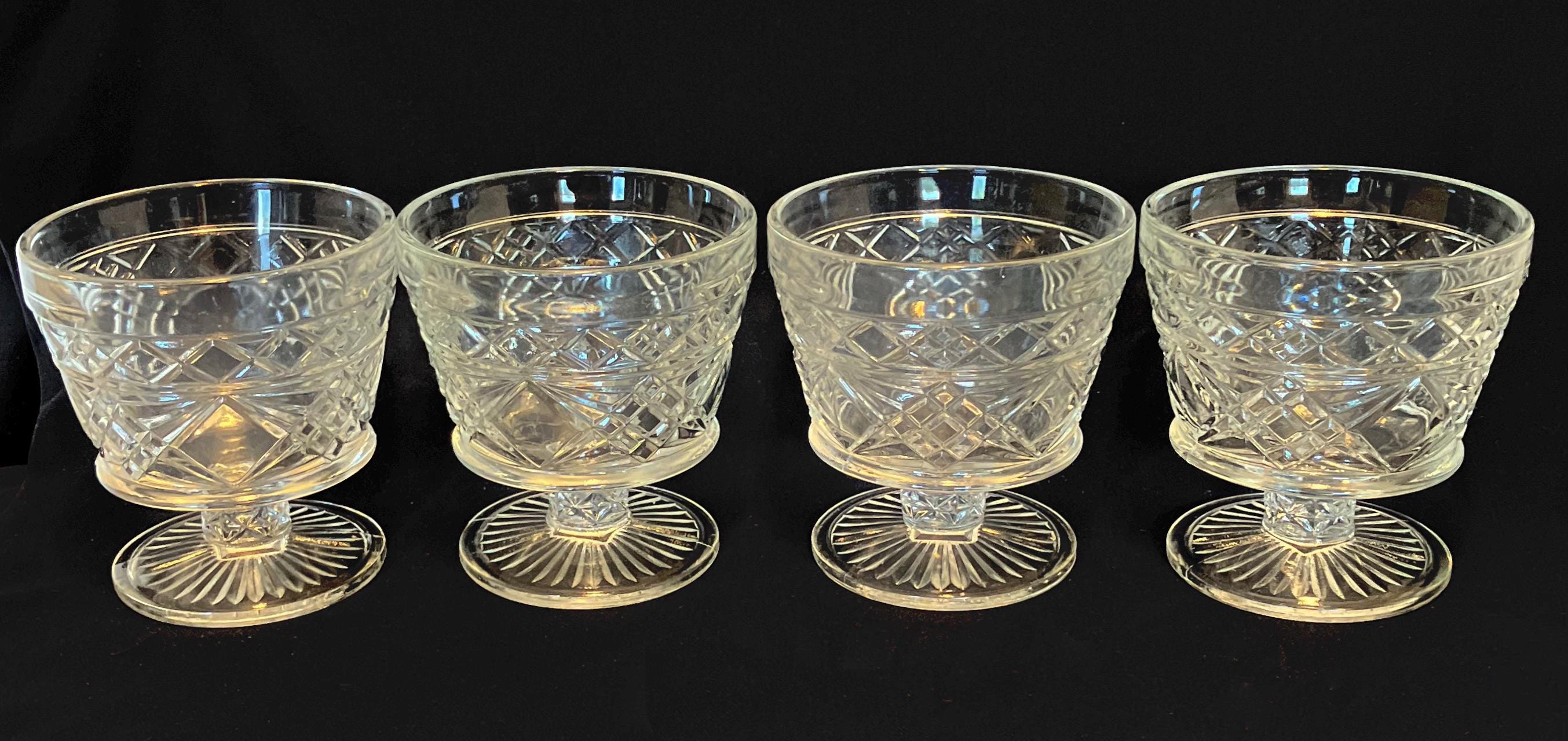 Vintage Set of 4 1950's Hazel Atlas "gothic" Big Top Peanut Butter ...