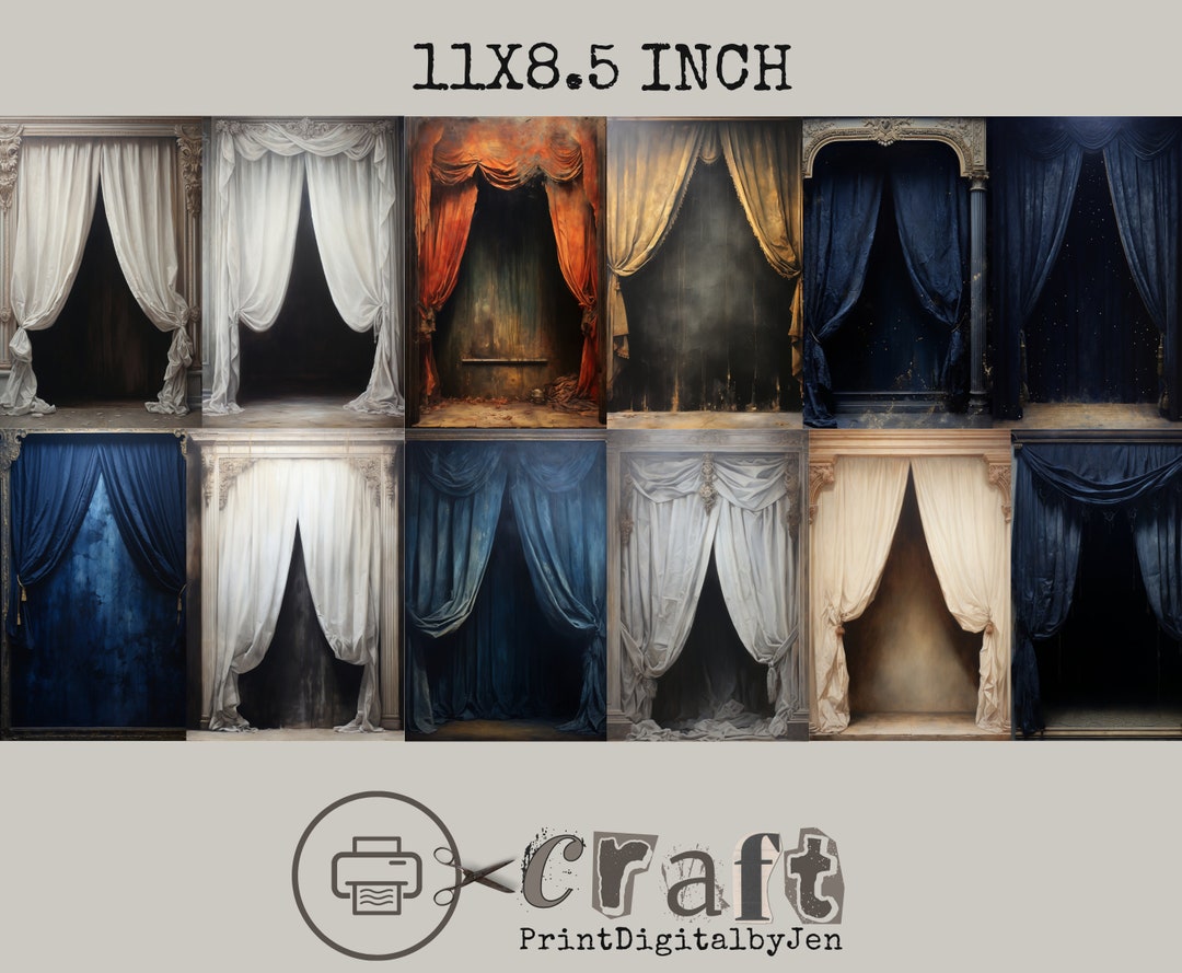 Victorian Theatre Junk Journal: Printable Ephemera (digital Download ...