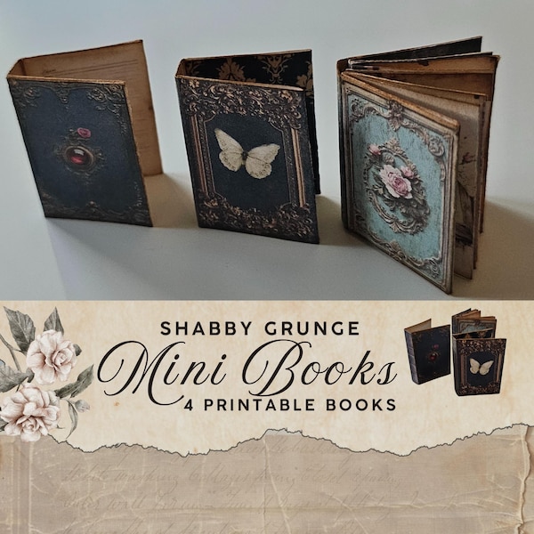 Mini Book - Etsy