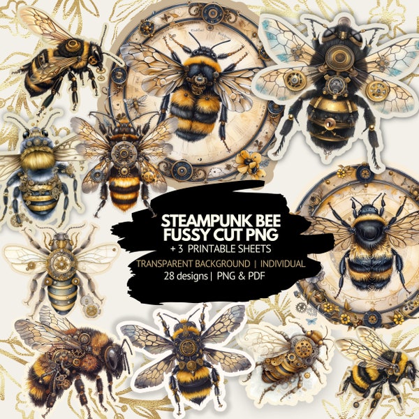 Steampunk Bee - Etsy