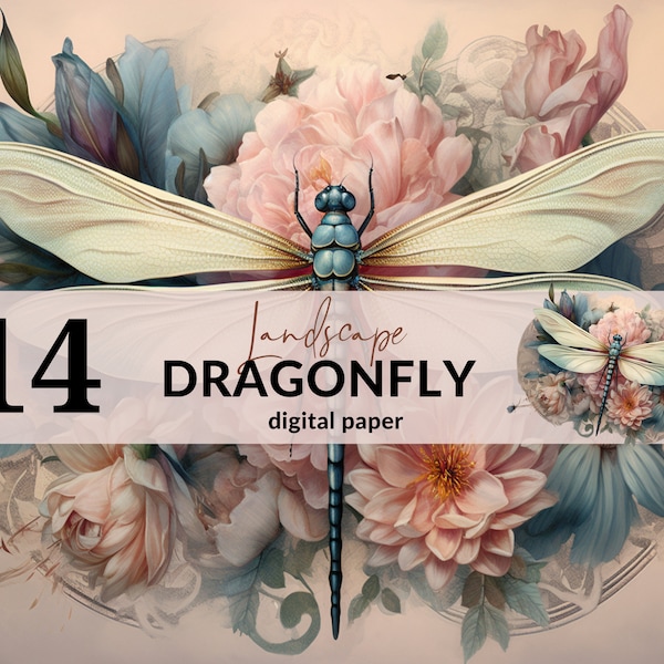 Dragonfly Paper - Etsy