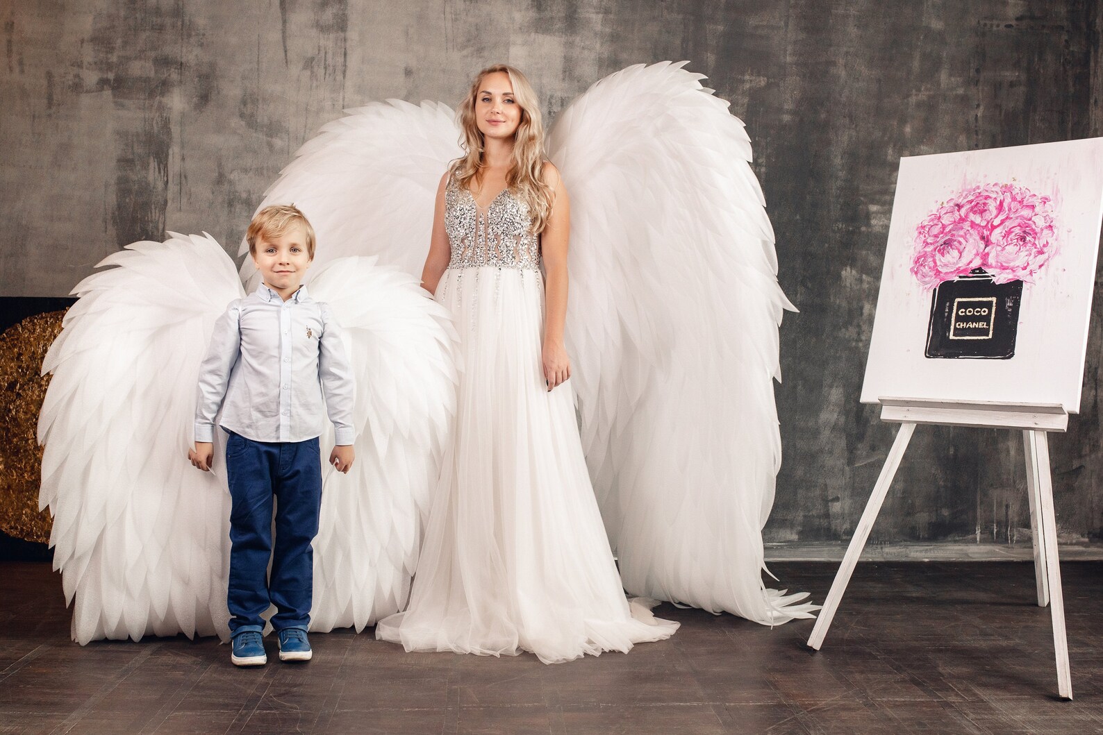 Large Angel Wings Costume Cosplay White Angel Wings Wings Etsy