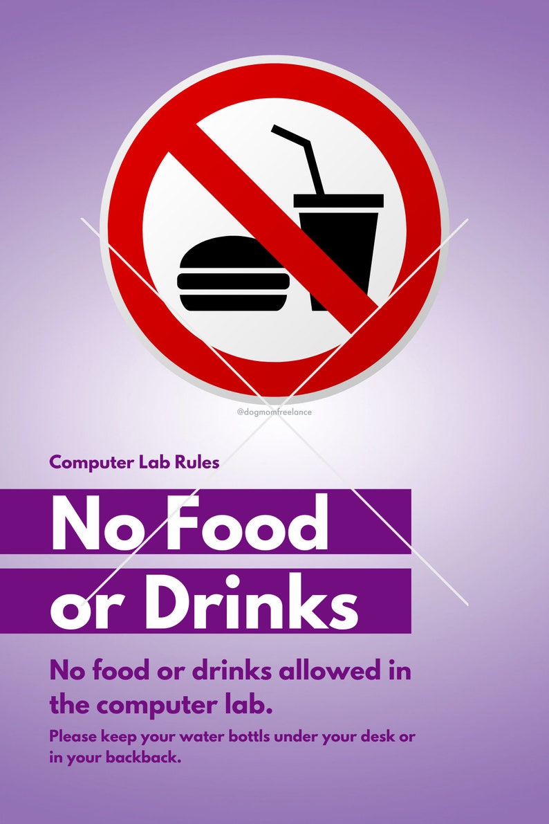 Computer Lab Posters Digital Download - Etsy