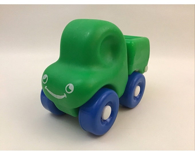 Little Tikes My First Wheels Green Chunky Vintage Toy Truck Vehicle ...