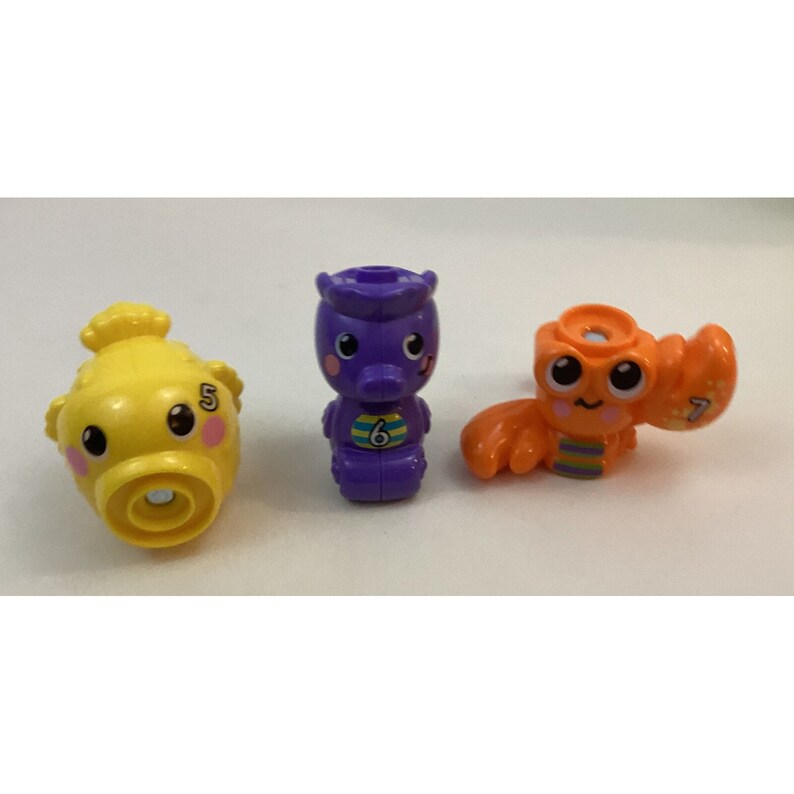 Vtech Jiggle & Giggle Fishing Fun Playset Smart Pole Light up Bobber ...