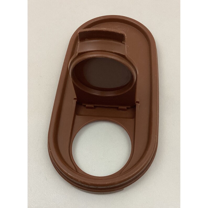 Tupperware Modular Mate Oval Container 1615-6 Brown Lid 1618 (12 1/4 ...