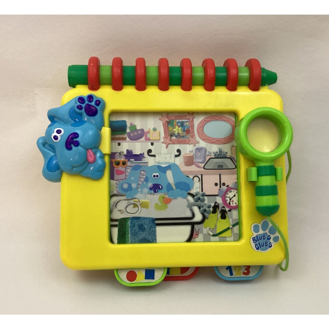 Blue's Clues Handy Dandy Notebook Seek & Find Game Search Magnifying ...