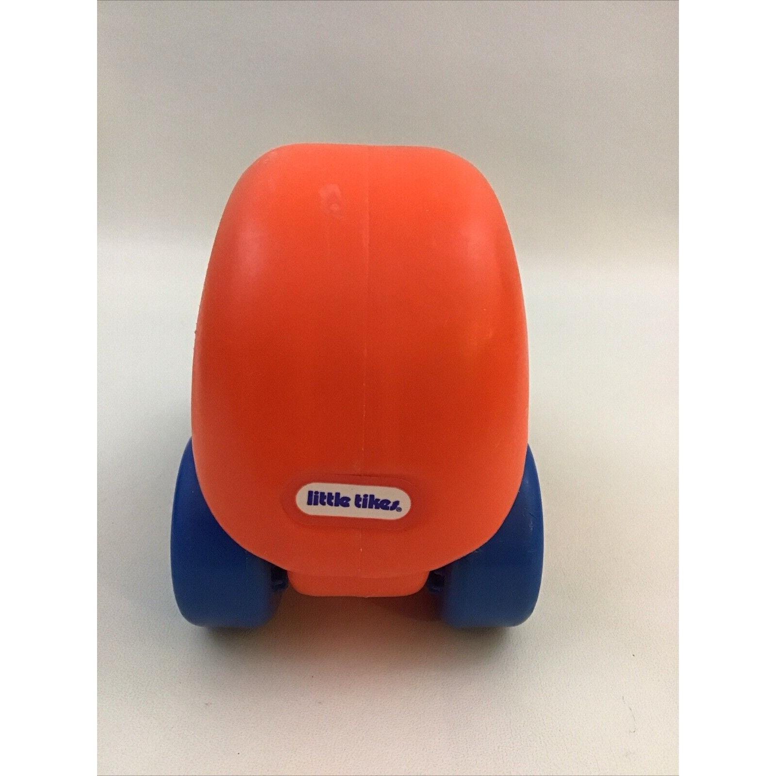 Little Tikes My First Wheels Orange Chunky Vintage Toy Car Vehicle Blue ...