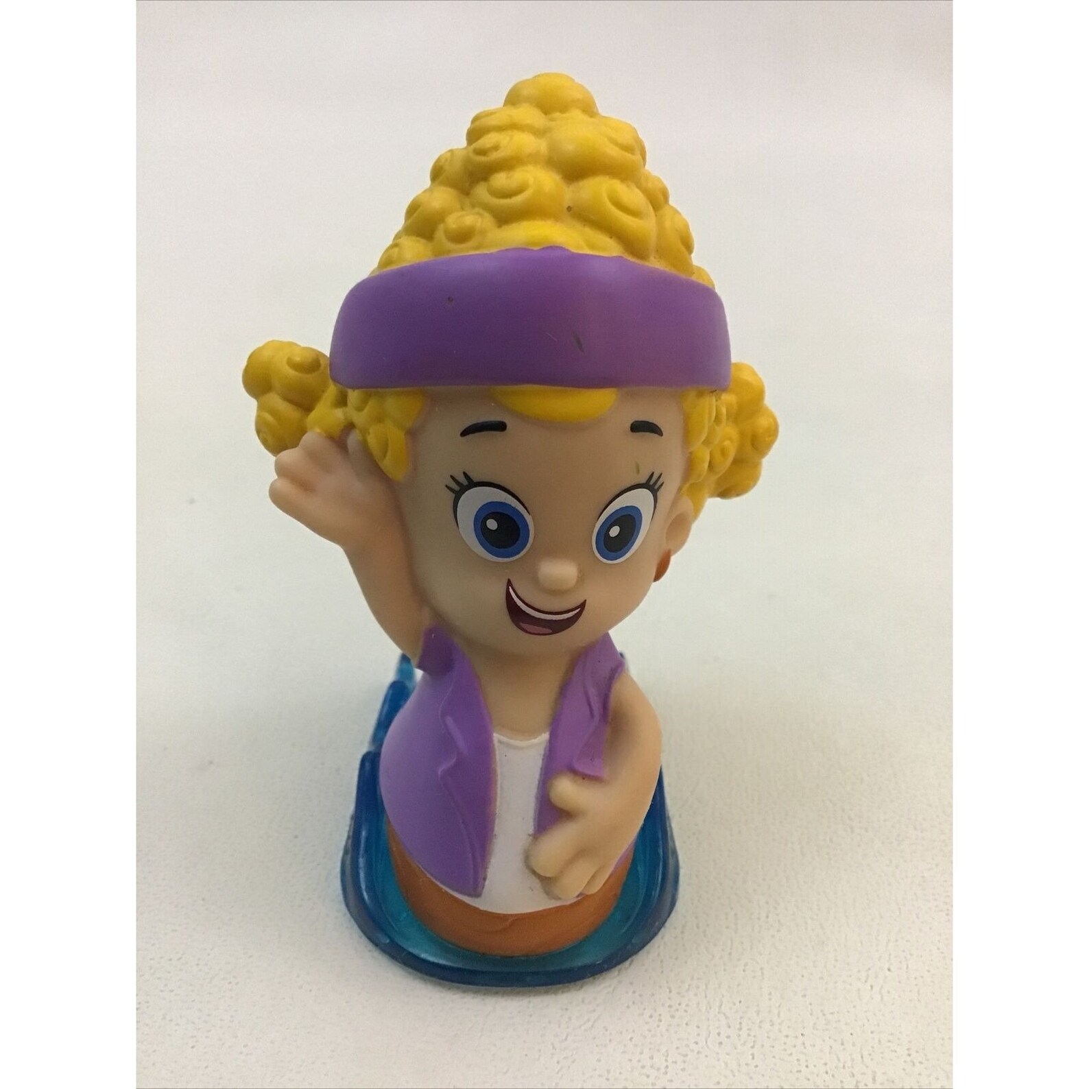 Bubble Guppies Fisher Price Pirate Gil Cowgirl Molly Deema Lot Rolling ...