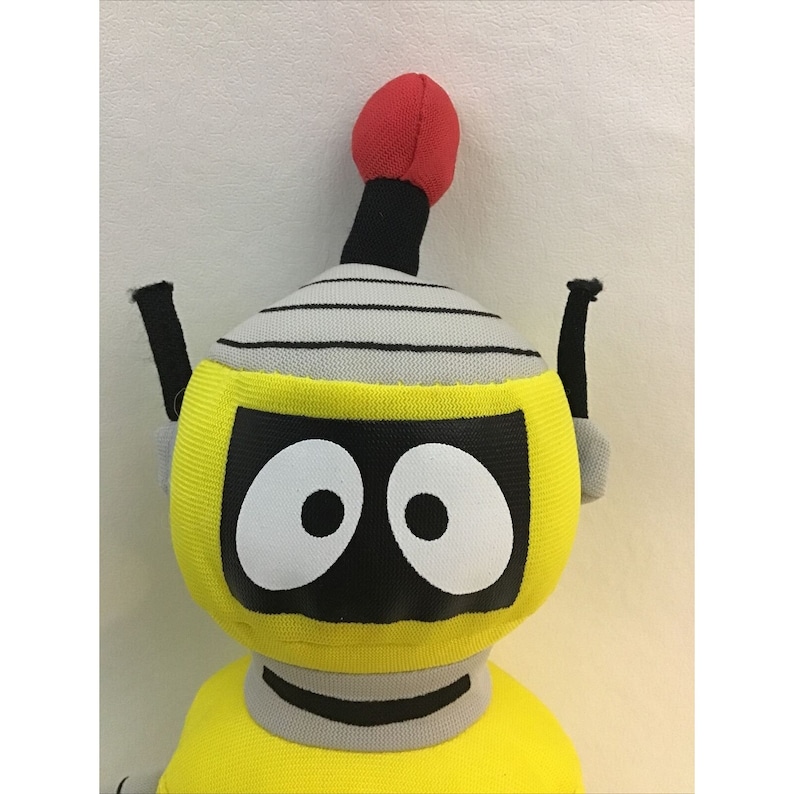 Yo Gabba Gabba Plex 9 Yellow Plush Stuffed Animal Toy - Etsy