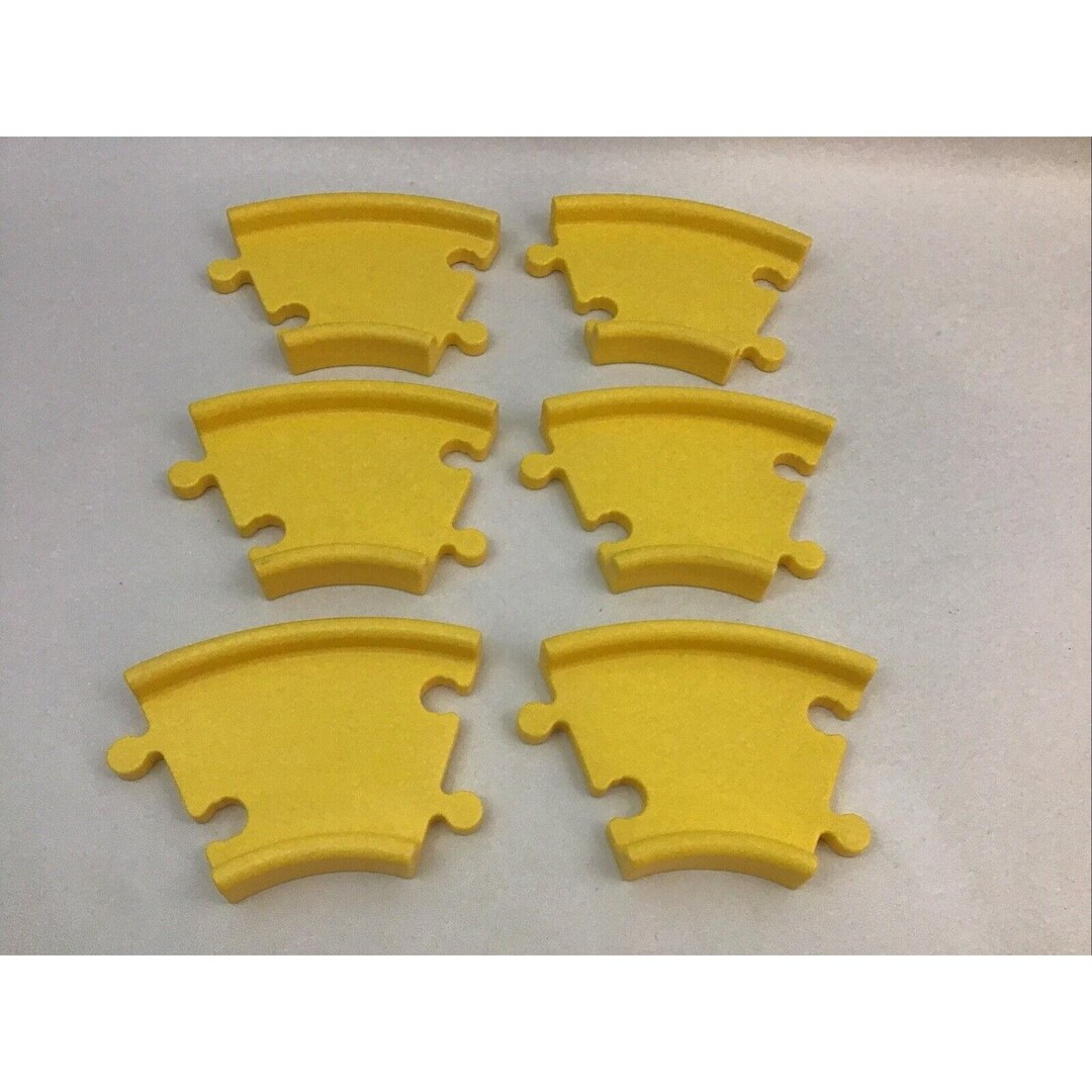 Little Tikes Peak Road and Railway Green Mountain Yellow Curve Track ...