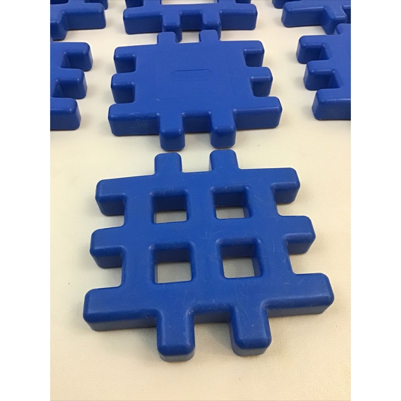 Little Tikes Wee Waffle Blocks Red Replacement Blocks Red 10 Pieces - Etsy