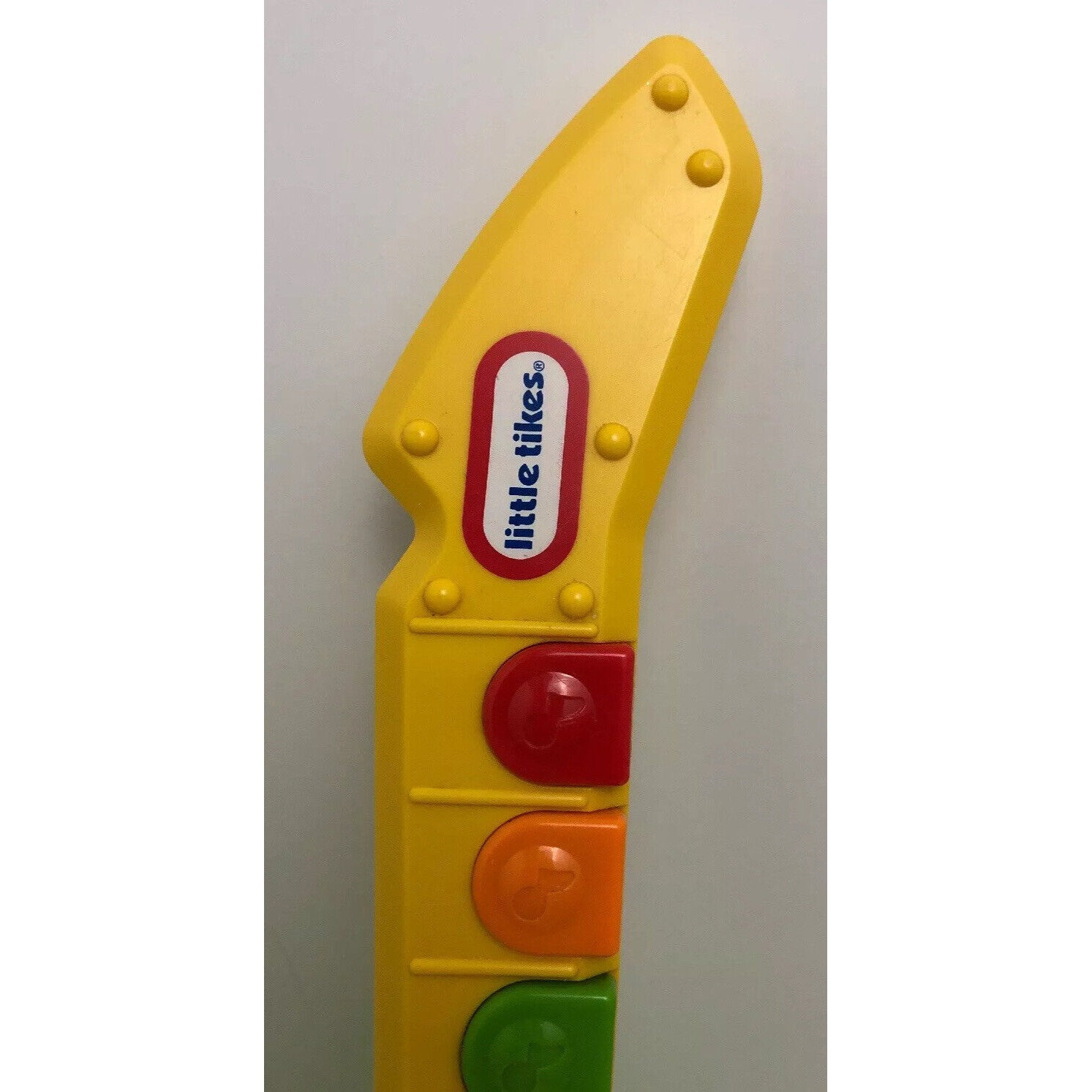 Little Tikes Guitar Musical Pop Tunes Big Rocker Electric Guitar Green ...