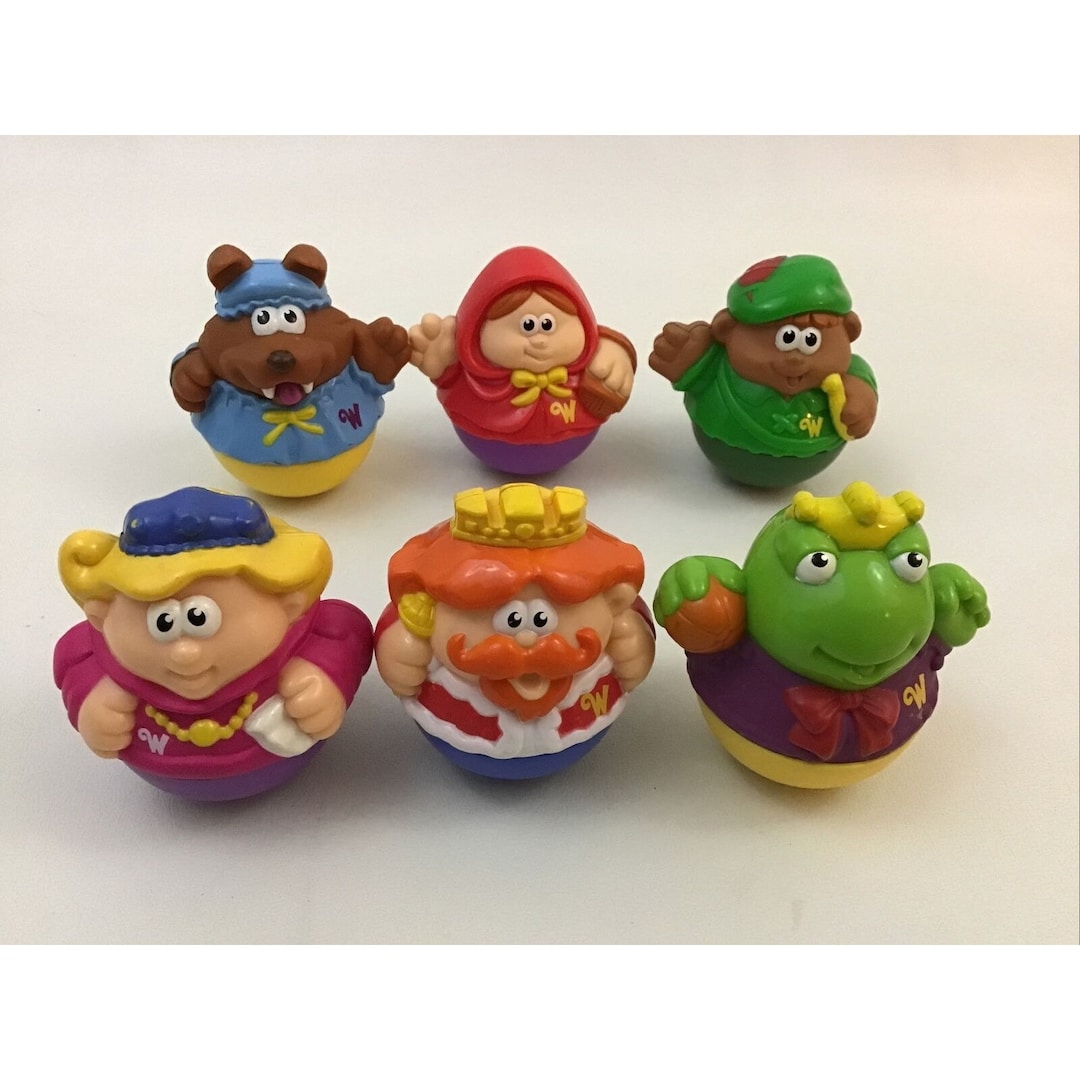 Playskool Weebles Storybook World Bonus Pack Wobbly Castle Pals Wobble ...